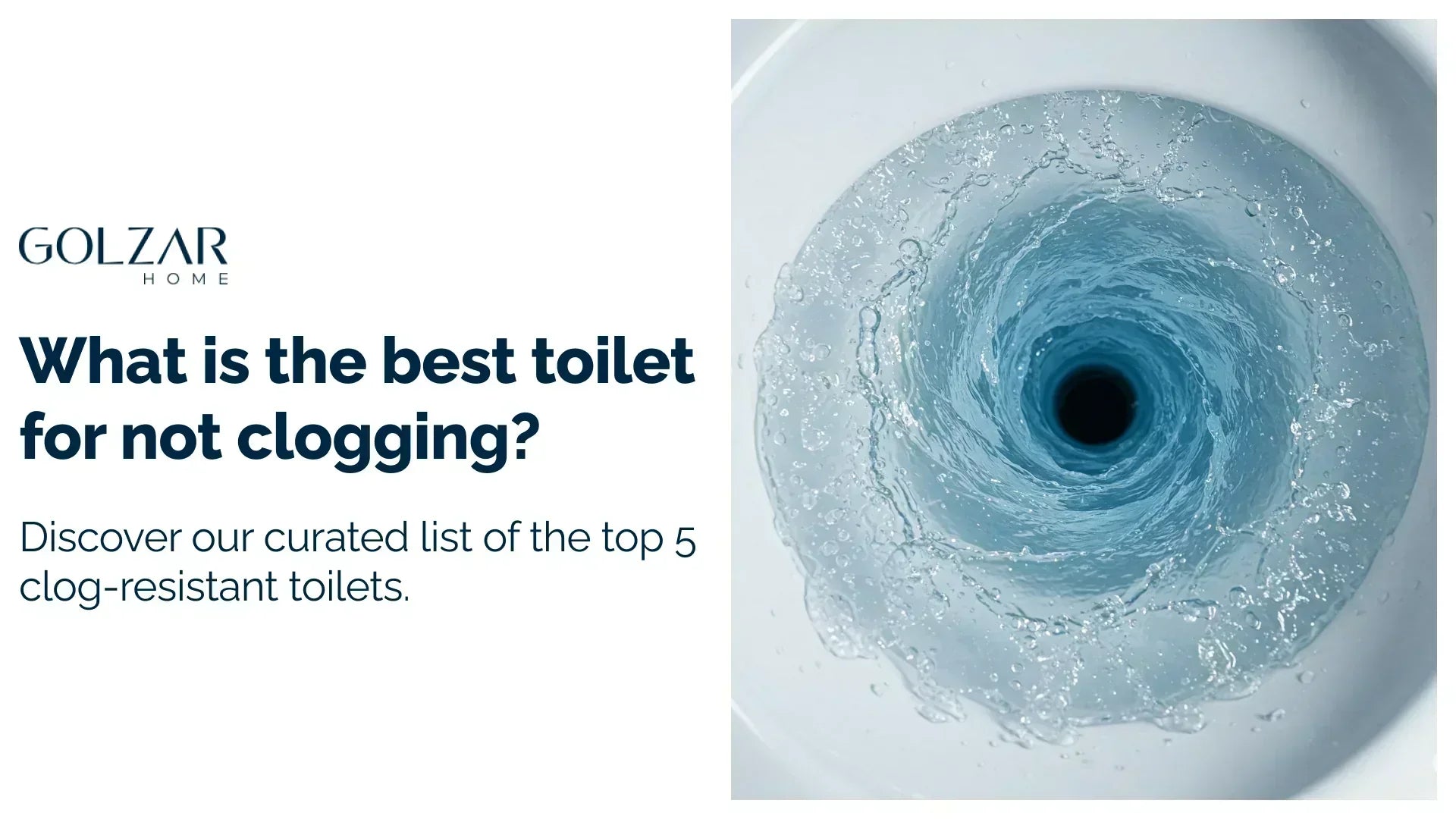 What is the best toilet for not clogging? – Golzar Home